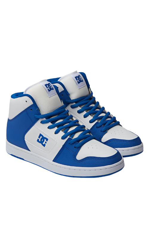 DC Manteca 4 Hi Mens Shoes Blue/Blue/White