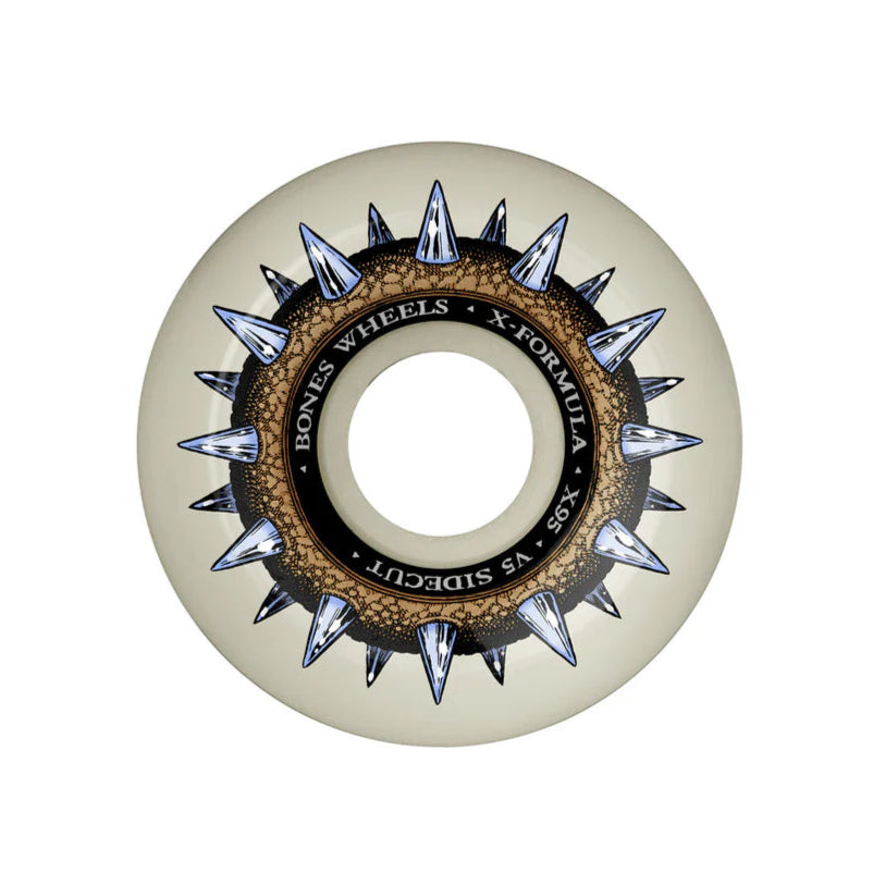 Bones Street Cleats X-Formula V5 Sidecut Wheels 95a