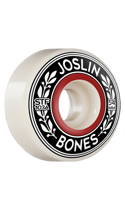 Bones STF Joslin Emblem Wheels 54mm 103A